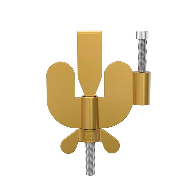 【Gold】Portable Door Lock Home Security Door Locker Travel Lockdown ...