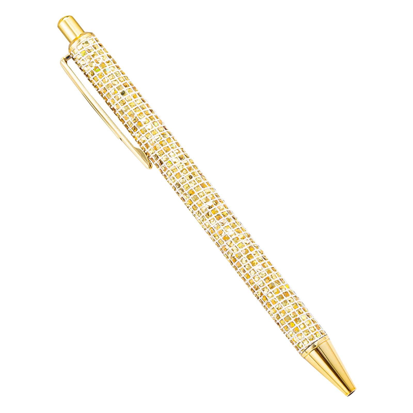 Gold Powder Ballpoint Pen Pen Work Teacher Student Stationery Ballpoint ...