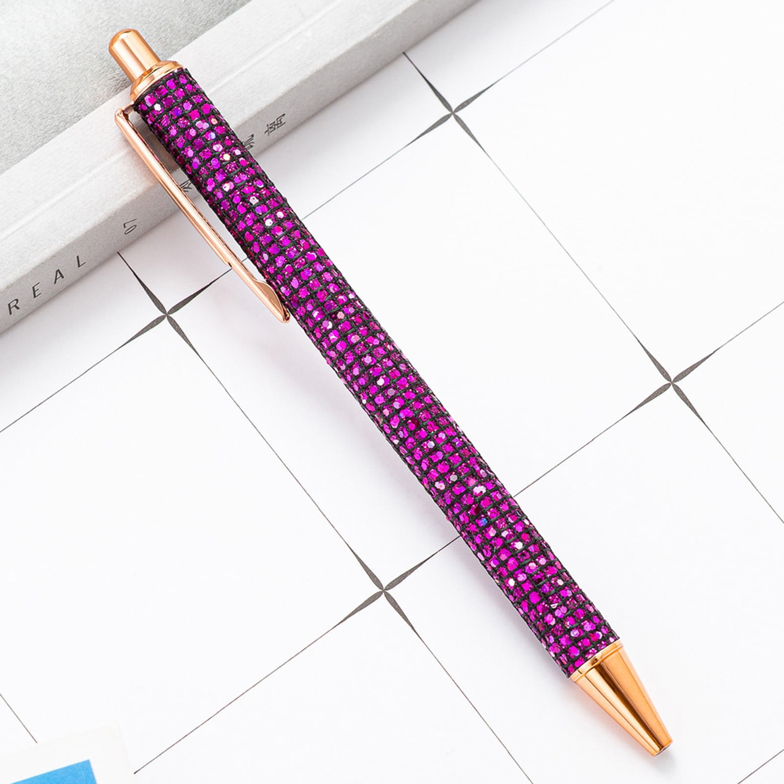 Gold Powder Ballpoint Pen Pen Work Teacher Student Office Organization ...