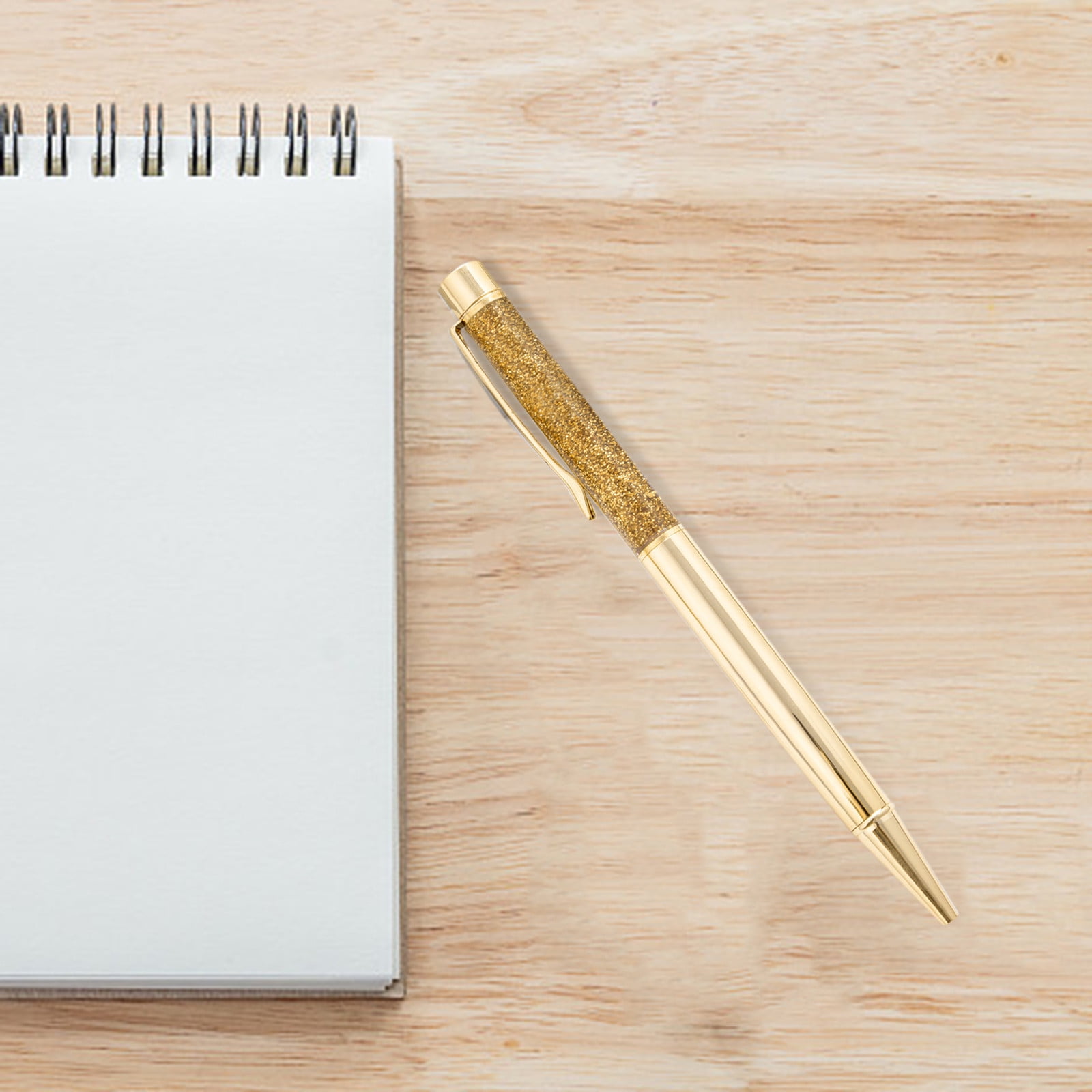 Gold Powder Ballpoint Pen Pen Work Teacher Student Stationery Ballpoint ...