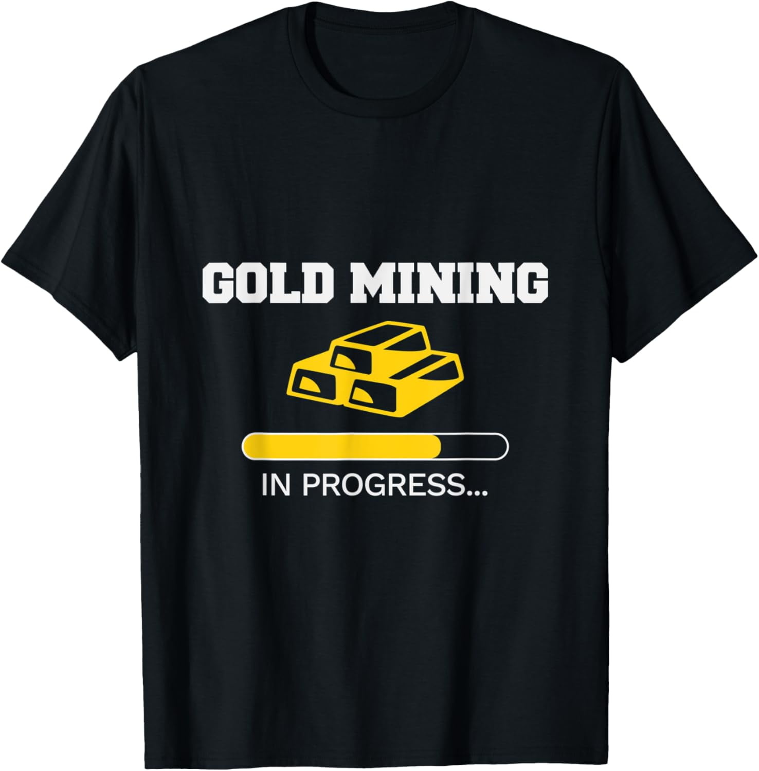 Gold Prospecting Ingot Hobby Miner T-Shirt - Walmart.com