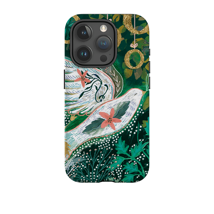 Gold Rings by Emma Frances Grant Phone Case for iPhone 16 15 14 13 12 ...
