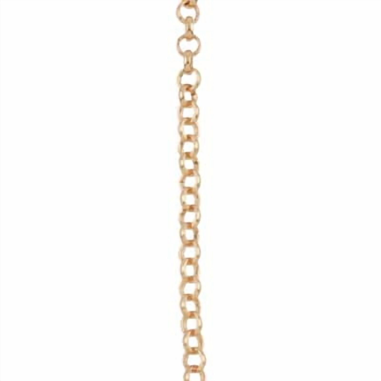 Gold Rolo Chain Bracelet by Bead Landing – 7.5" Length - 6mm Diameter ...