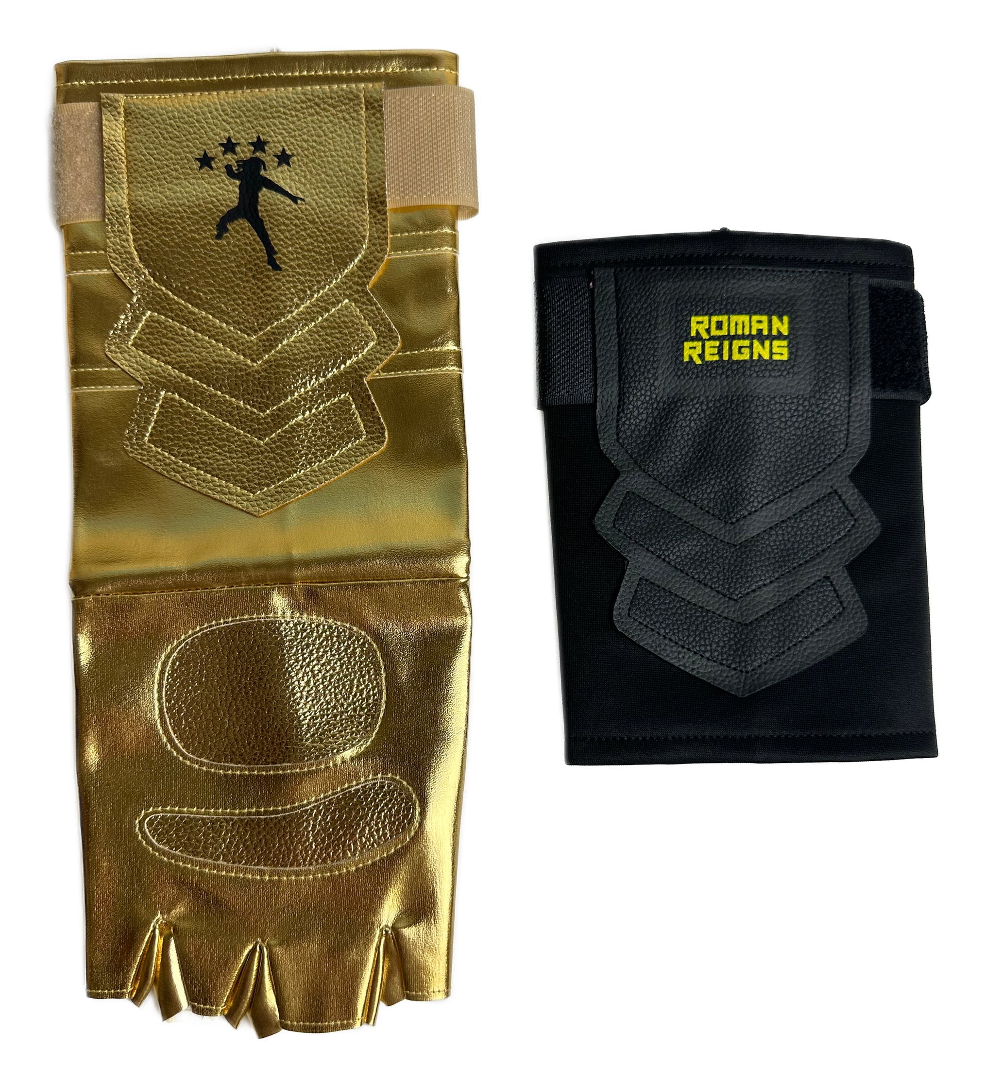 Gold Roman Reigns Tribal Chief Logo WWE Punch Glove Set - Walmart.com