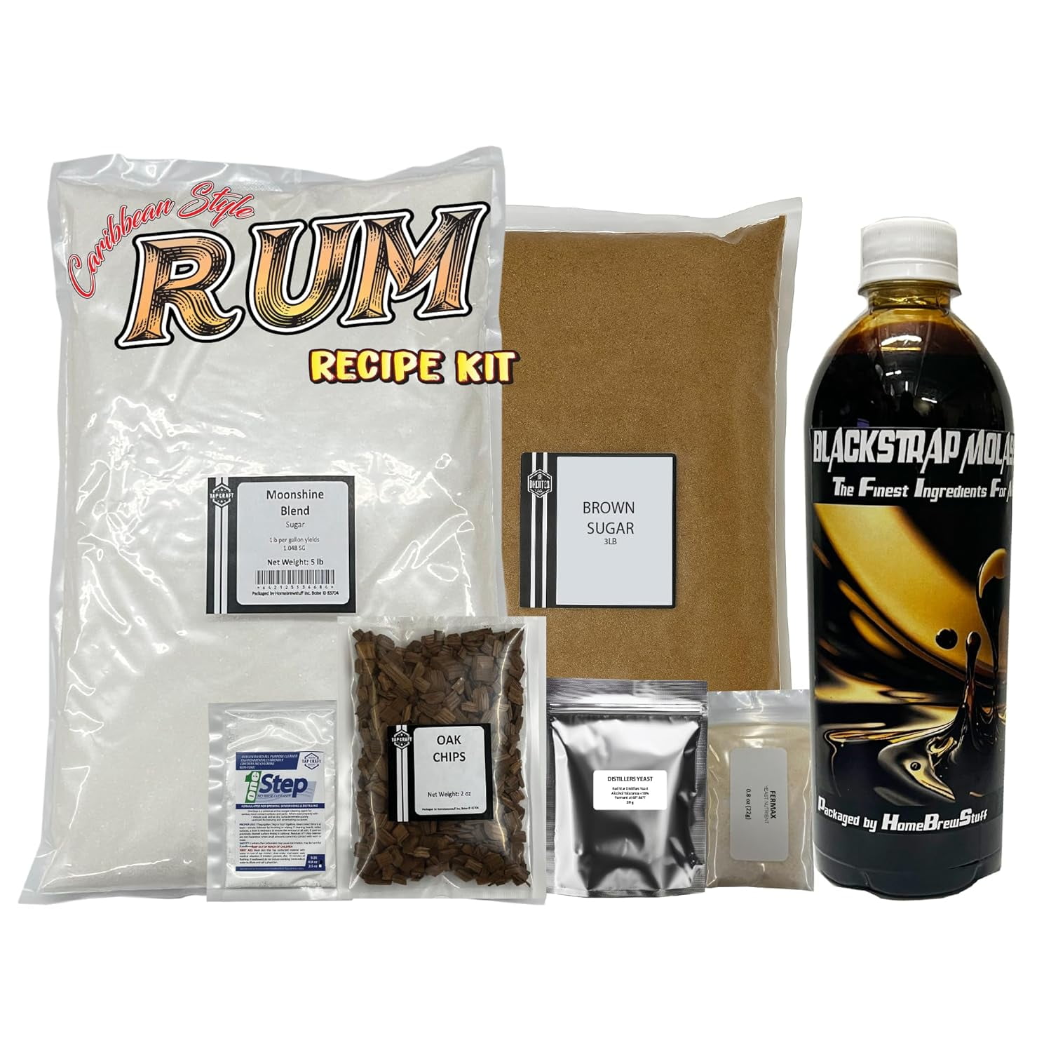 Gold Rum Recipe and Fermentation Kit – Craft Your Own Caribbean-Style ...