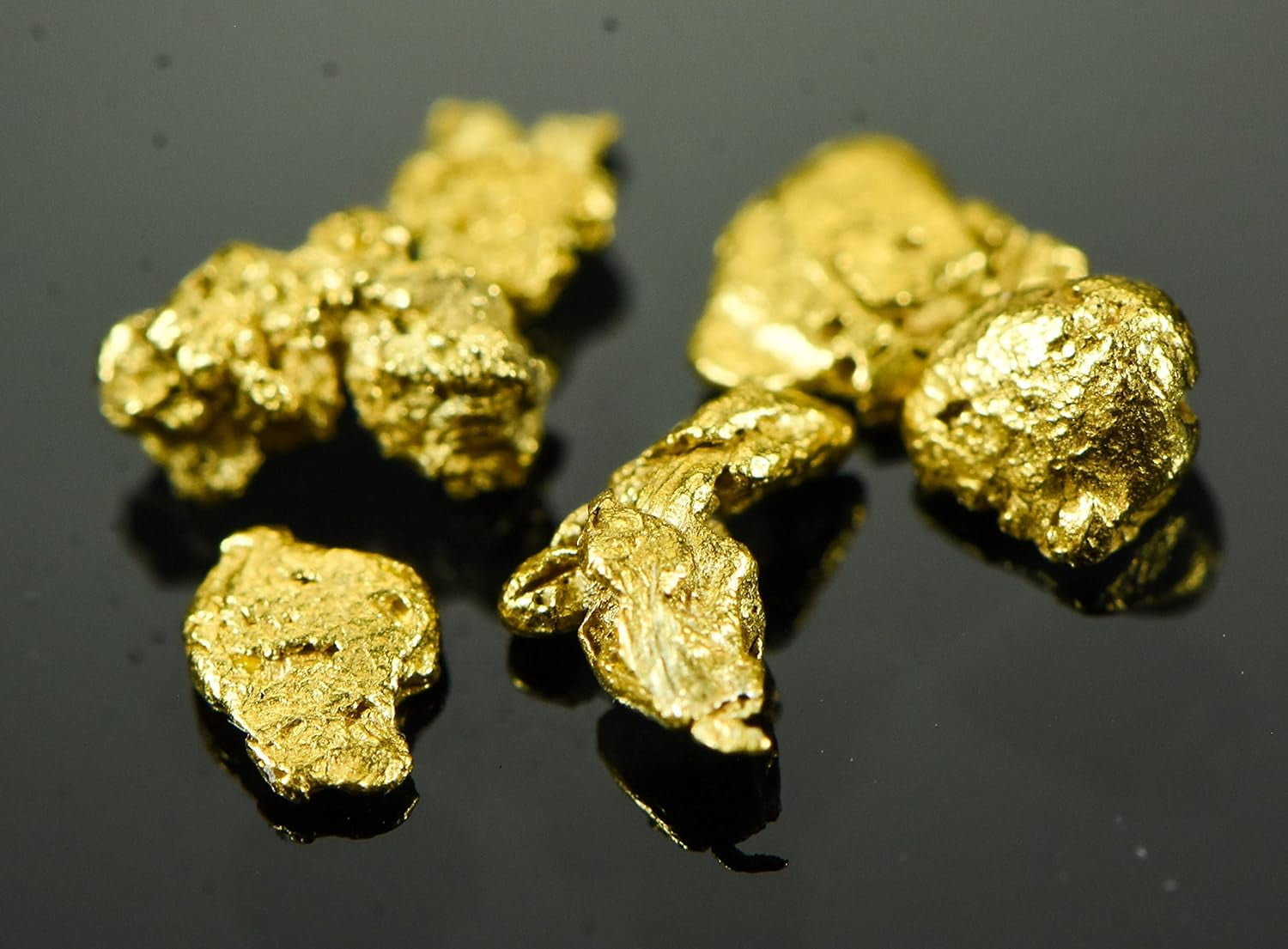 Gold Rush Nuggets #8 Mesh .78 Grams or 1/2 DWT of Fines - Walmart.com