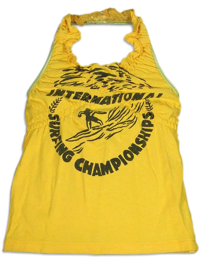 Gold Rush Outfitters - Little Girls Halter Top 25834-3 (gold surfing ...