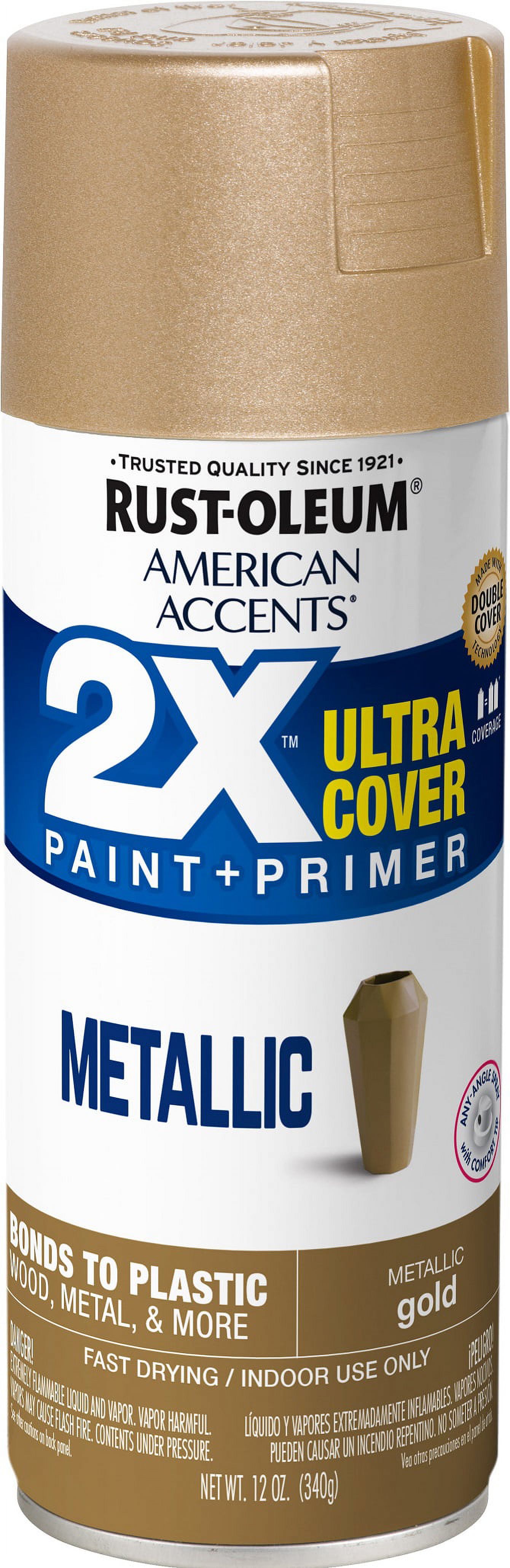 Valspar 12 Oz Gold Metal Spray Paint 465-66000 SP (Set of 6) - Walmart.com