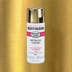 Silver, Rust-Oleum American Accents 2X Ultra Cover Metallic Spray Paint ...