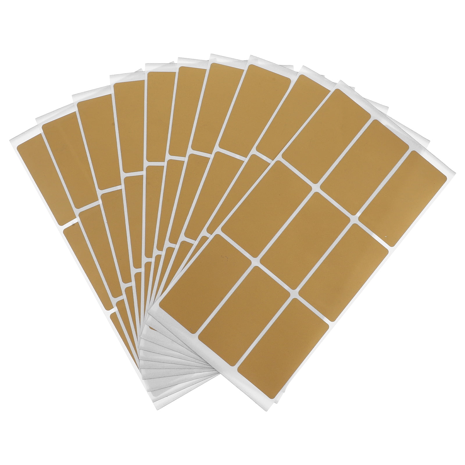 Golden Scratch Off Stickers for DIY Raffle Games Creative Customize ...