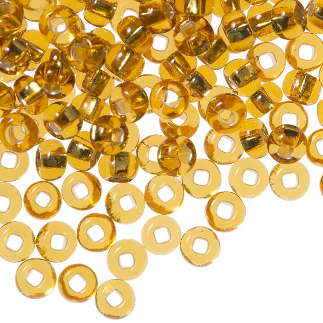 Gold Seed Beads: Size 8, 24 grams - Walmart.com