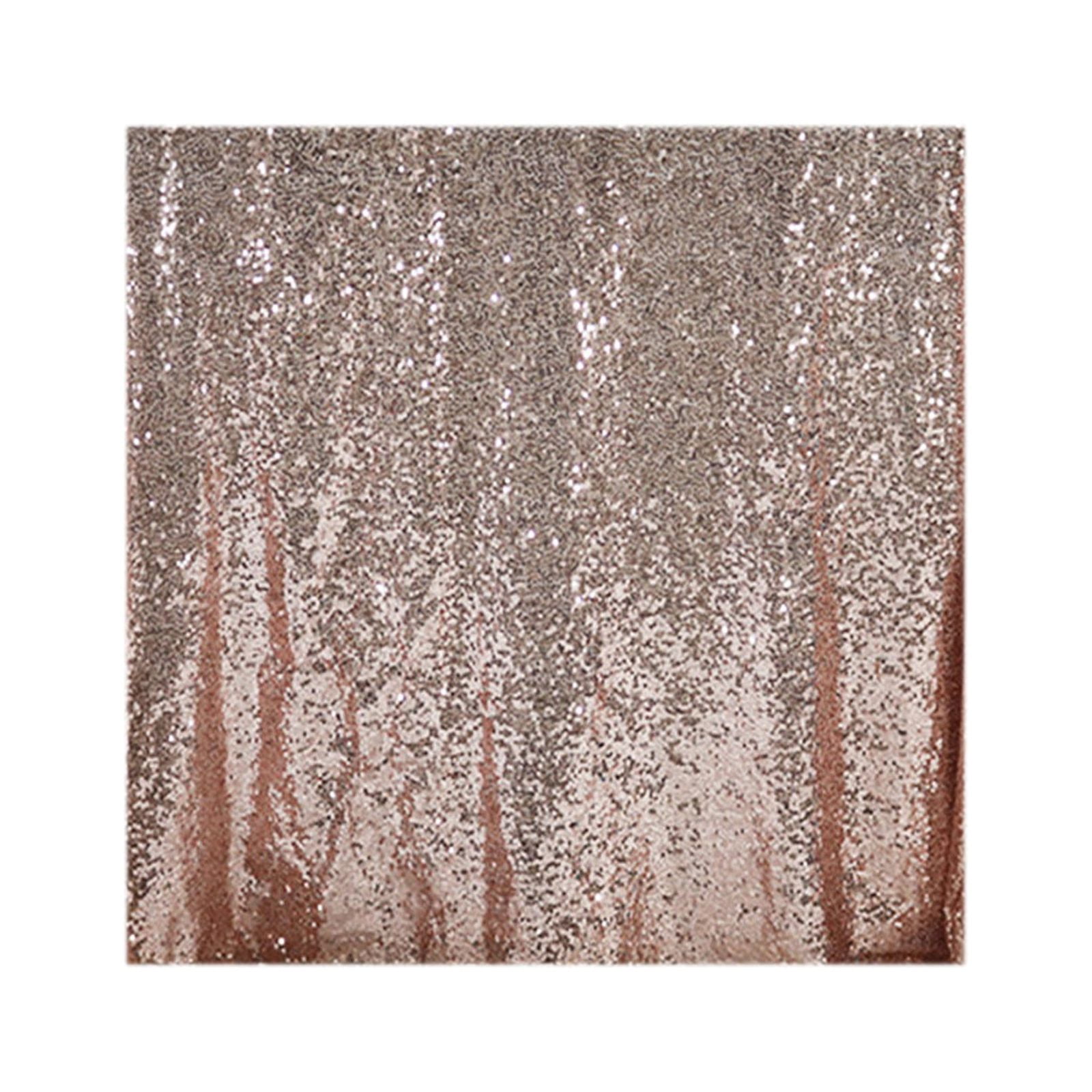 Gold Sequin Tablecloth for Parties 23.62x23.62 Inch - Square Glitter ...