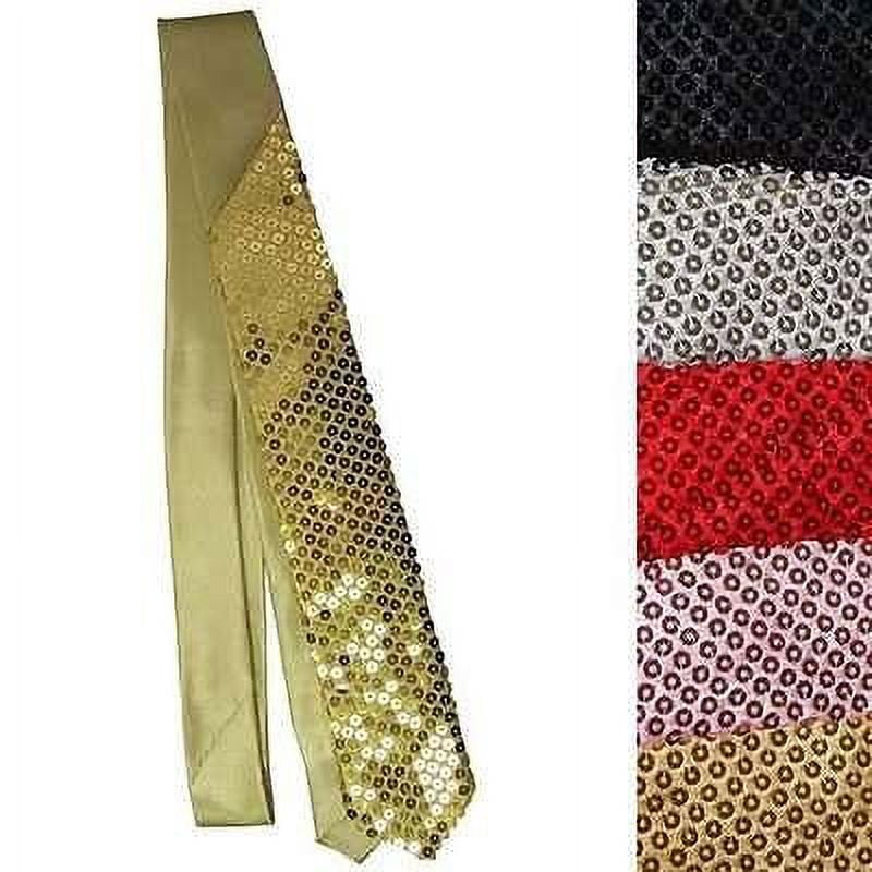 Gold Sequin Tie - Walmart.com