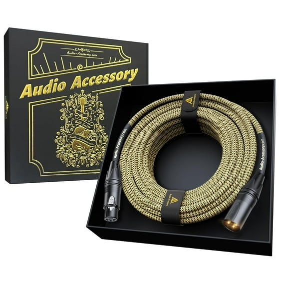 Gold Series Star Quad XLR Cables 20ft Gold Plated Neutrik Connectors ...