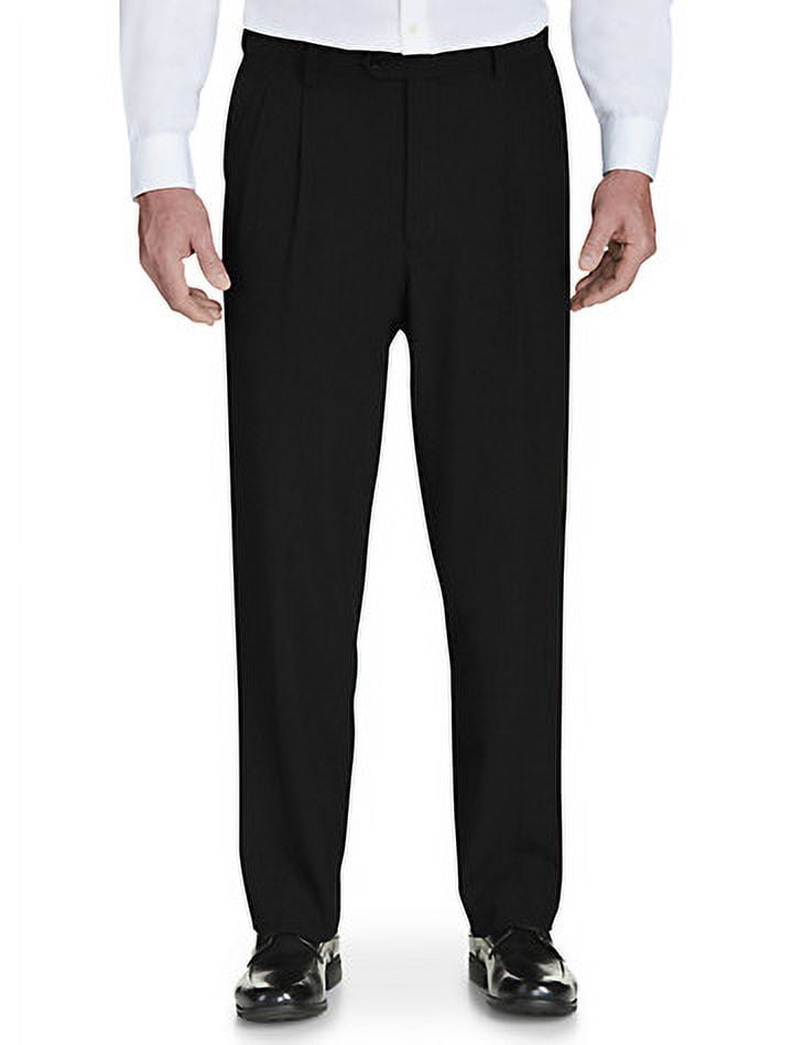 Gold Series Waist-Relaxer Pleated Pants - Walmart.com