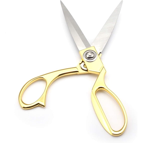Gold Sharp Tailor Scissors - Fabric, Leather & Clothing Scissors ...