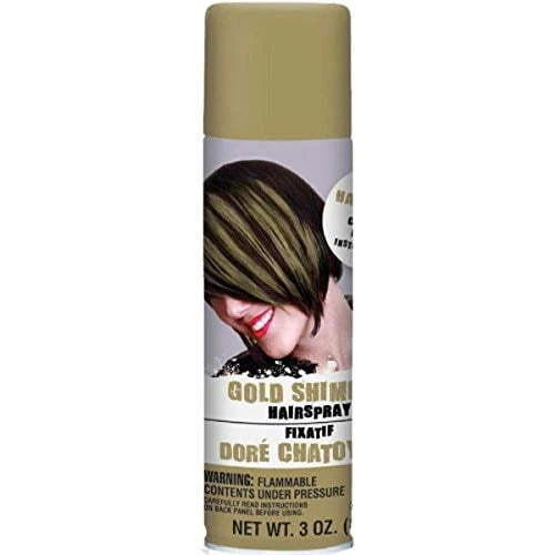 Gold Shimmer Hair Spray 3 Oz - Walmart.com