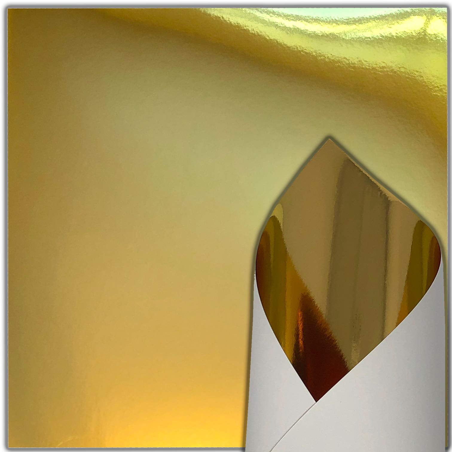 Gold Shimmering Metallic Cardstock JKF25 - 12" x 12" - 10 Sheets Pack ...