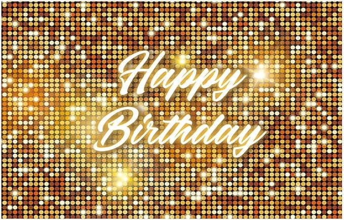 Gold Shinning Sequin Wall Panels Shimmer Wall Photo Backdrop 7x5FT Gold ...