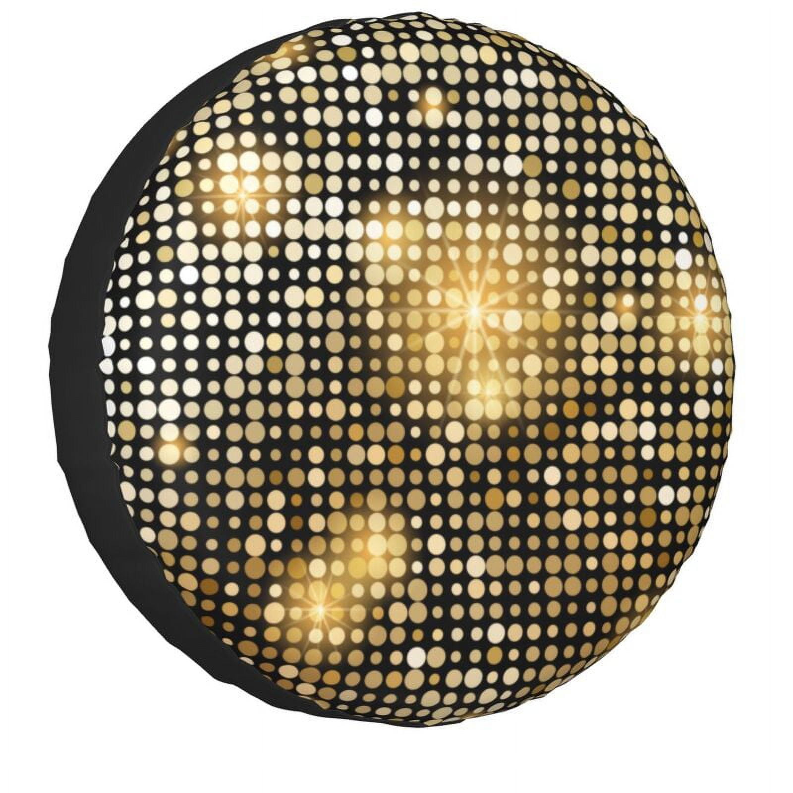 Gold Shiny Glitter Spare Wheel Tire Cover Universal for Land Cruiser ...