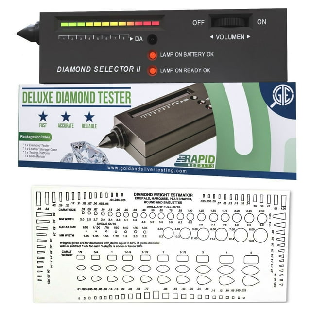 Gold Silver Diamond Tester Selector Gemstone Testing Kit Digital ...