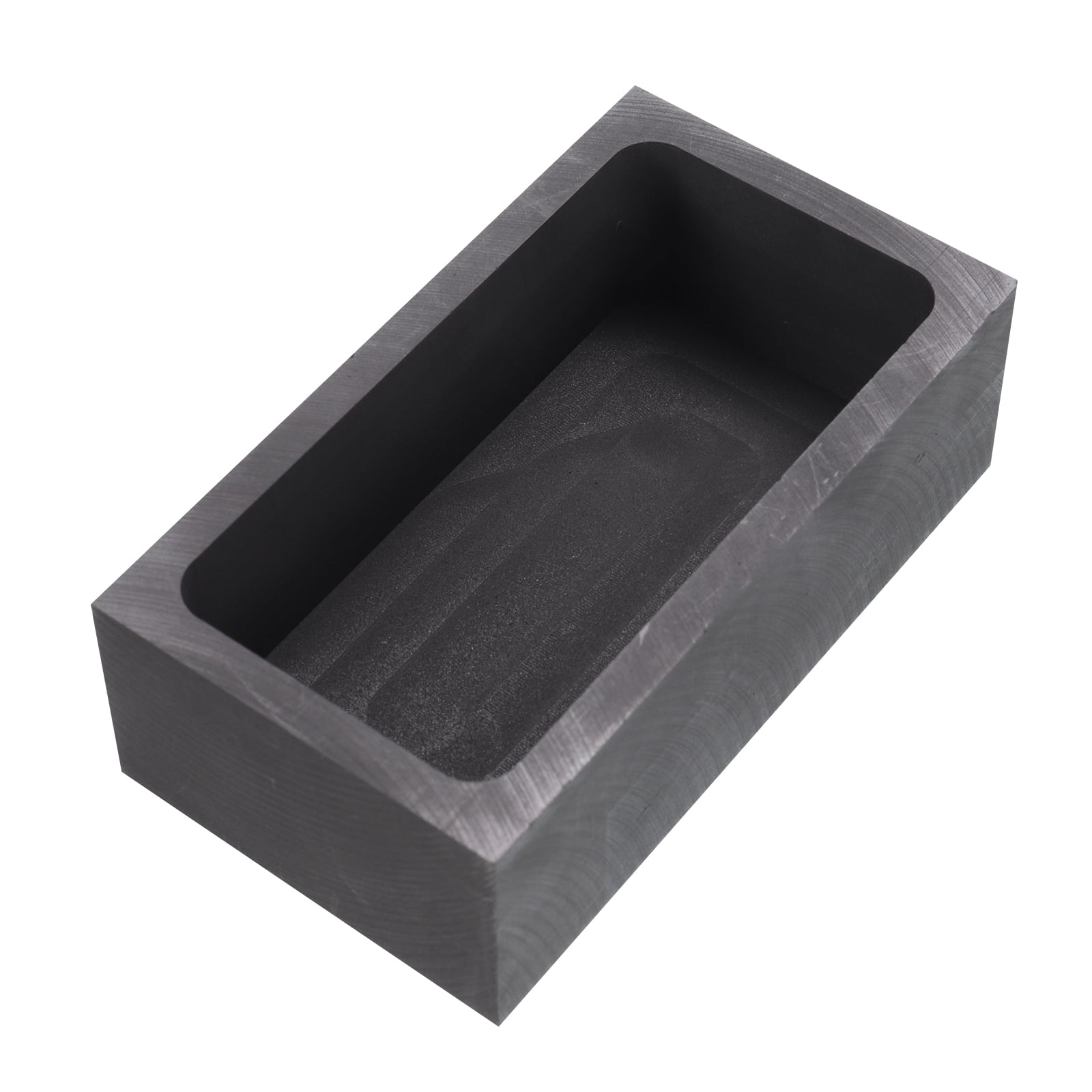 Gold Silver Graphite ingot mould Crucible for Casting Metal 3.15"x1.57 ...