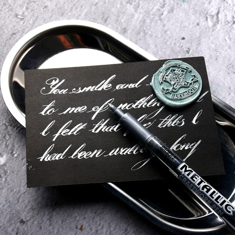 Gold Silver Paint Marker Water-base Marker Pen for Ceramics Glass ...