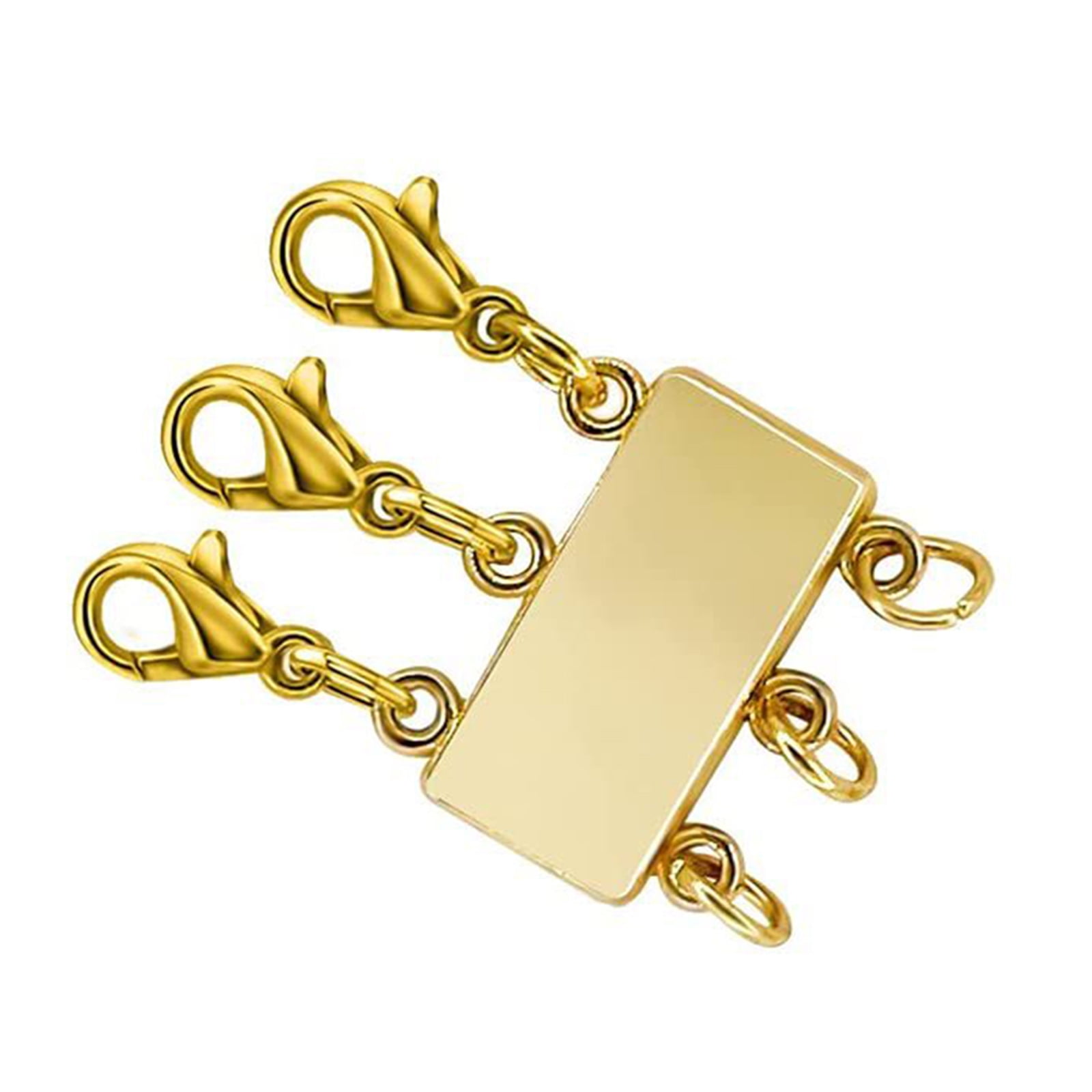 Gold Silver Separator for Stackable Necklaces and Chains Layered ...