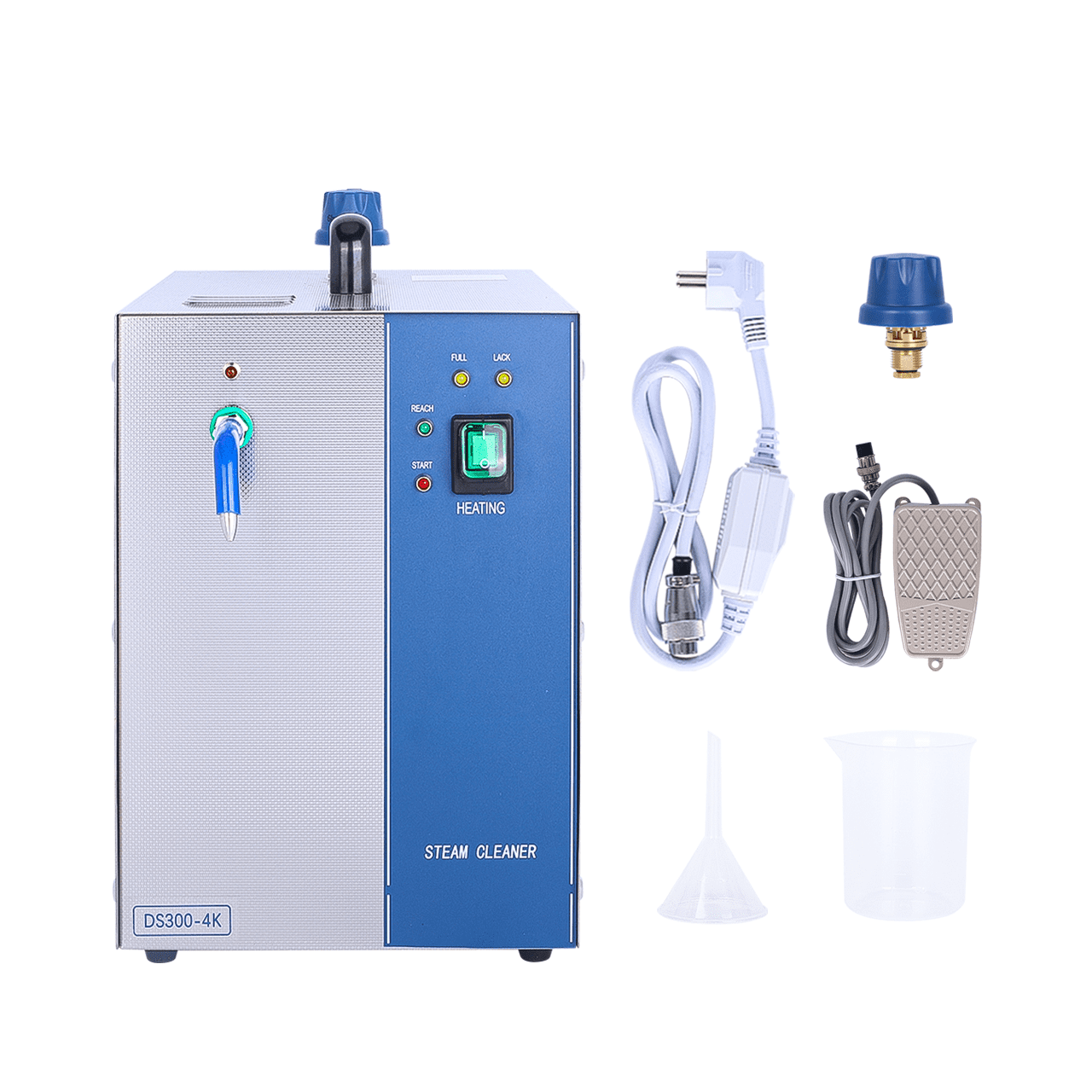 Gold & Silver Steam Cleaner Machine, Professional Stainless Steel ...