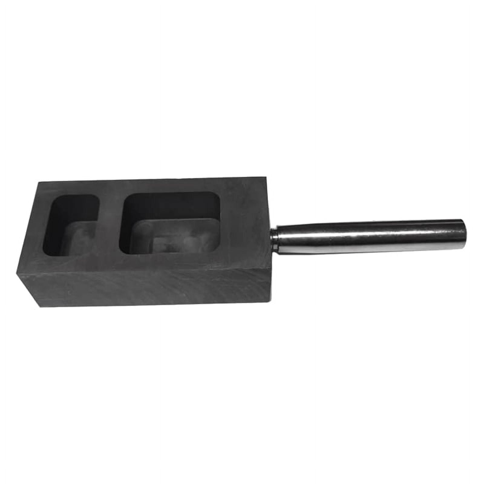 Gold Silver With Handle Graphite Ingot Mold Mould Crucible For Melting