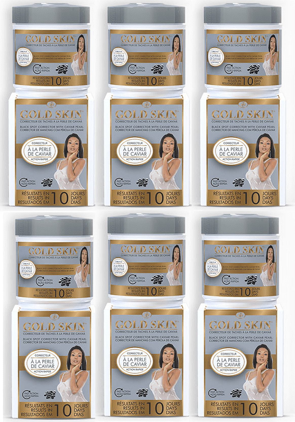 Gold Skin Clarifying Body Cream With Caviar Pearls Set of 6 - Walmart.com