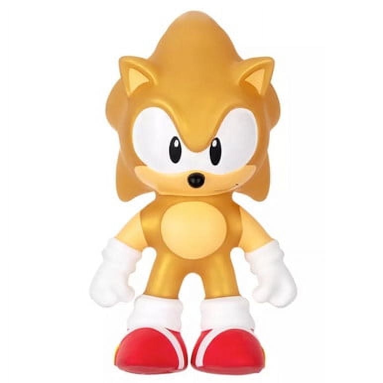 Gold Sonic the Hedgehog Stretchy Toy - Heroes of Goo Jit Zu with Goo ...