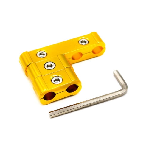 Gold Spark Plug Wires Loom Separators Engine Cable Divider Spacer 8mm ...