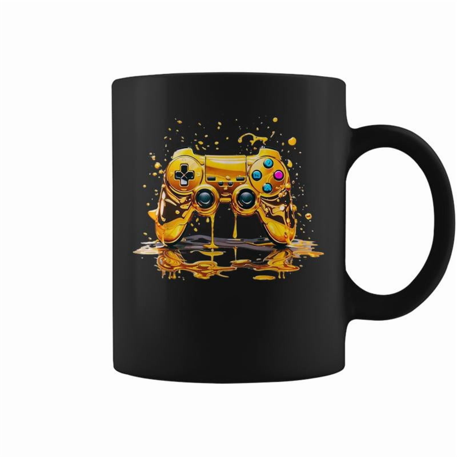 Gold Splash Video Game Controller Golden Gamer Gaming Coffee - Walmart.com