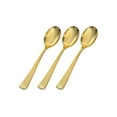 Gold Splendor LOOKS LIKE REAL!! Gold Plastic Spoons *Case of 100 ...