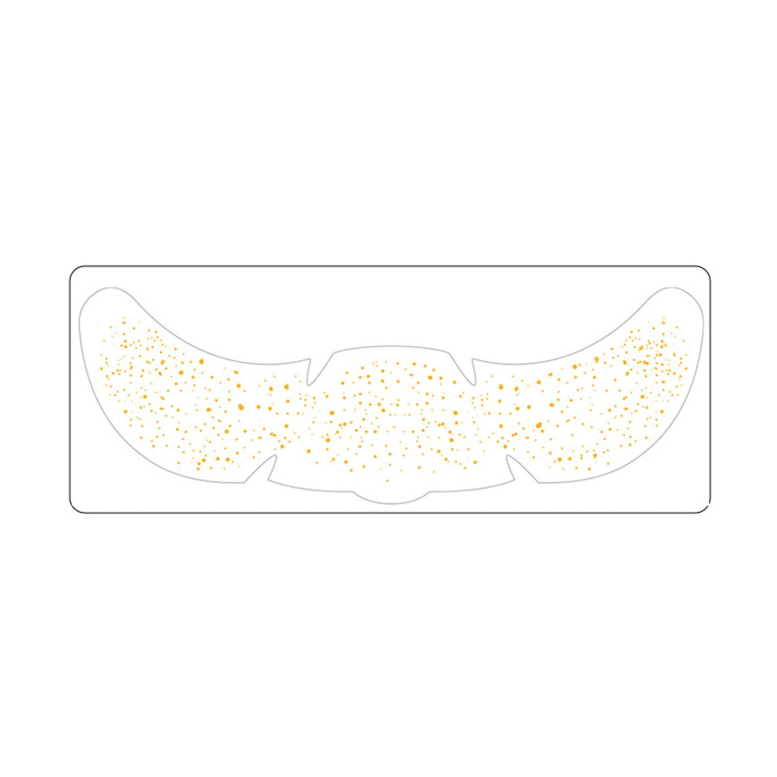 Gold Stamping Tattoo Stickers | Temporary Glitter Freckles in Heart ...