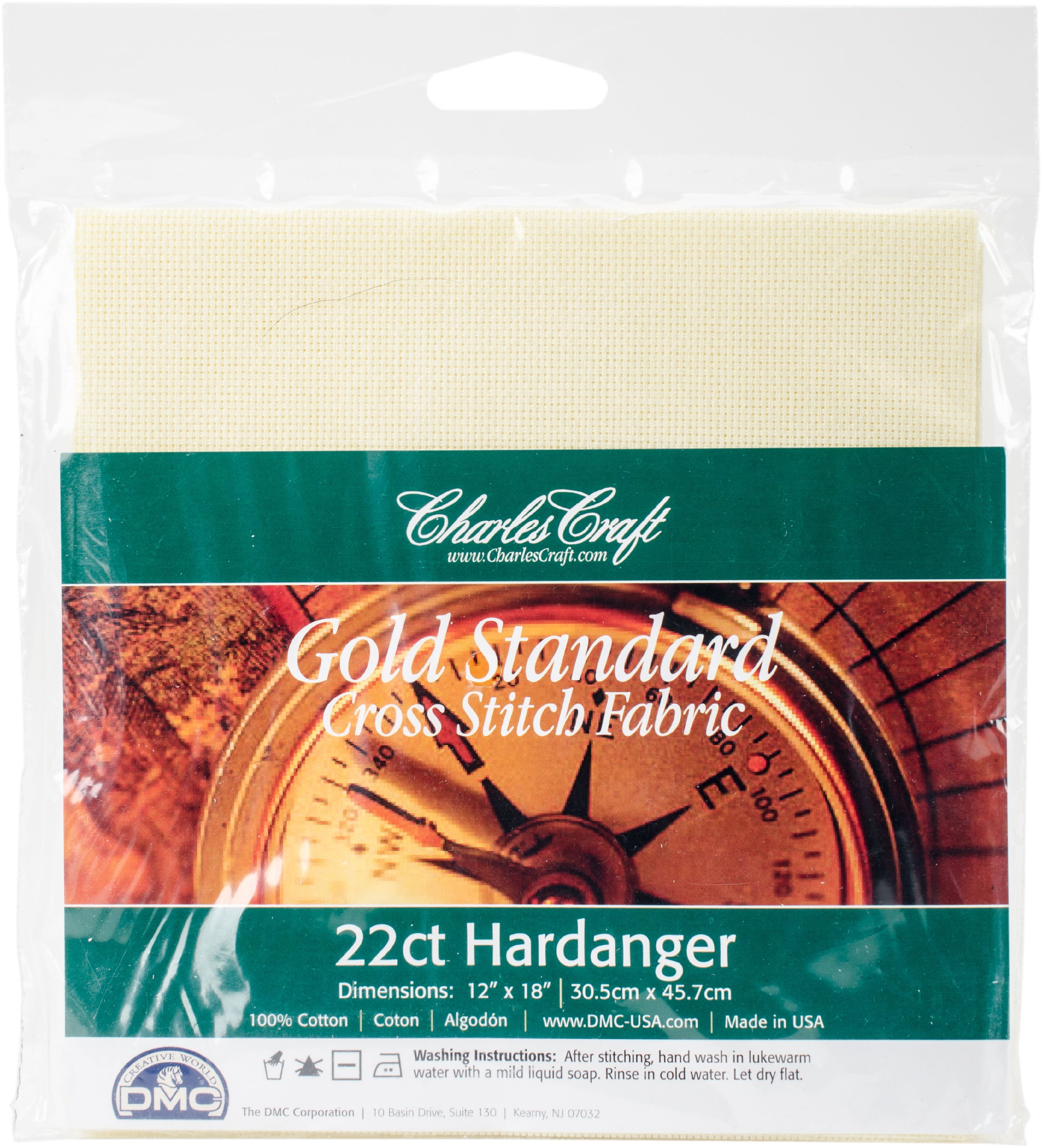 Gold Standard Hardanger 22 Count 12" x 18" - Ivory - Walmart.com