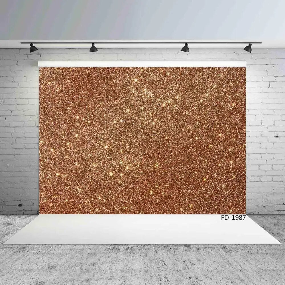 Gold Star Golden Sand Glitter Sparkle Photocall Background Child Baby ...
