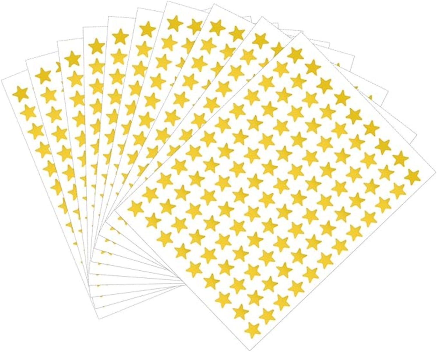 Gold Star Stickers,Foil Star Stickers,Small Star Stickers for Motivator ...