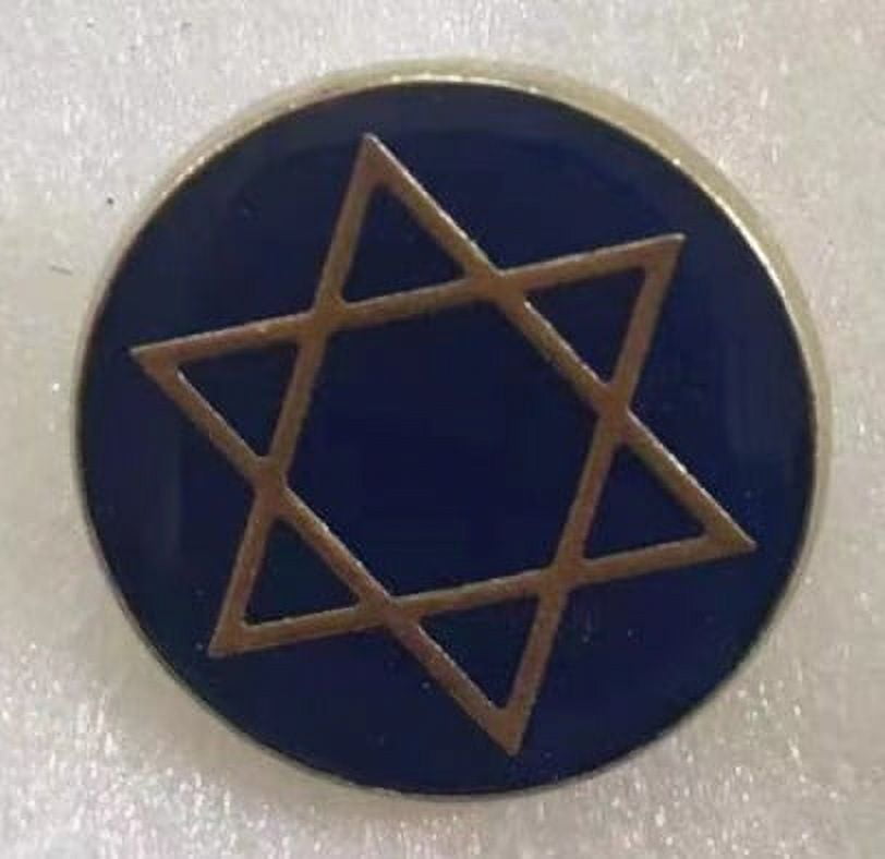 Gold Star of David Lapel Pin Jewish Magen - Walmart.com