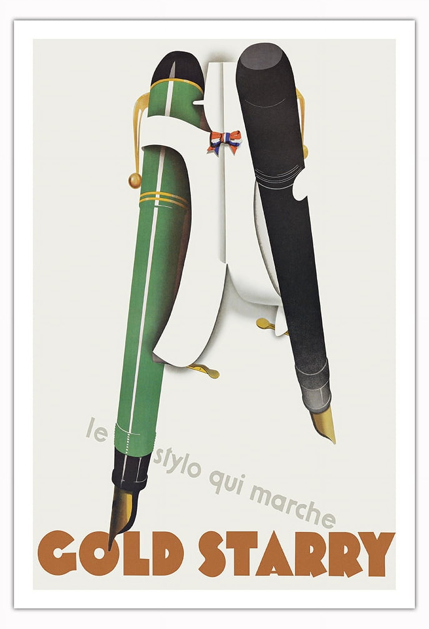 Gold Starry - The Pen that Works (le Stylo qui Marche) - Vintage ...