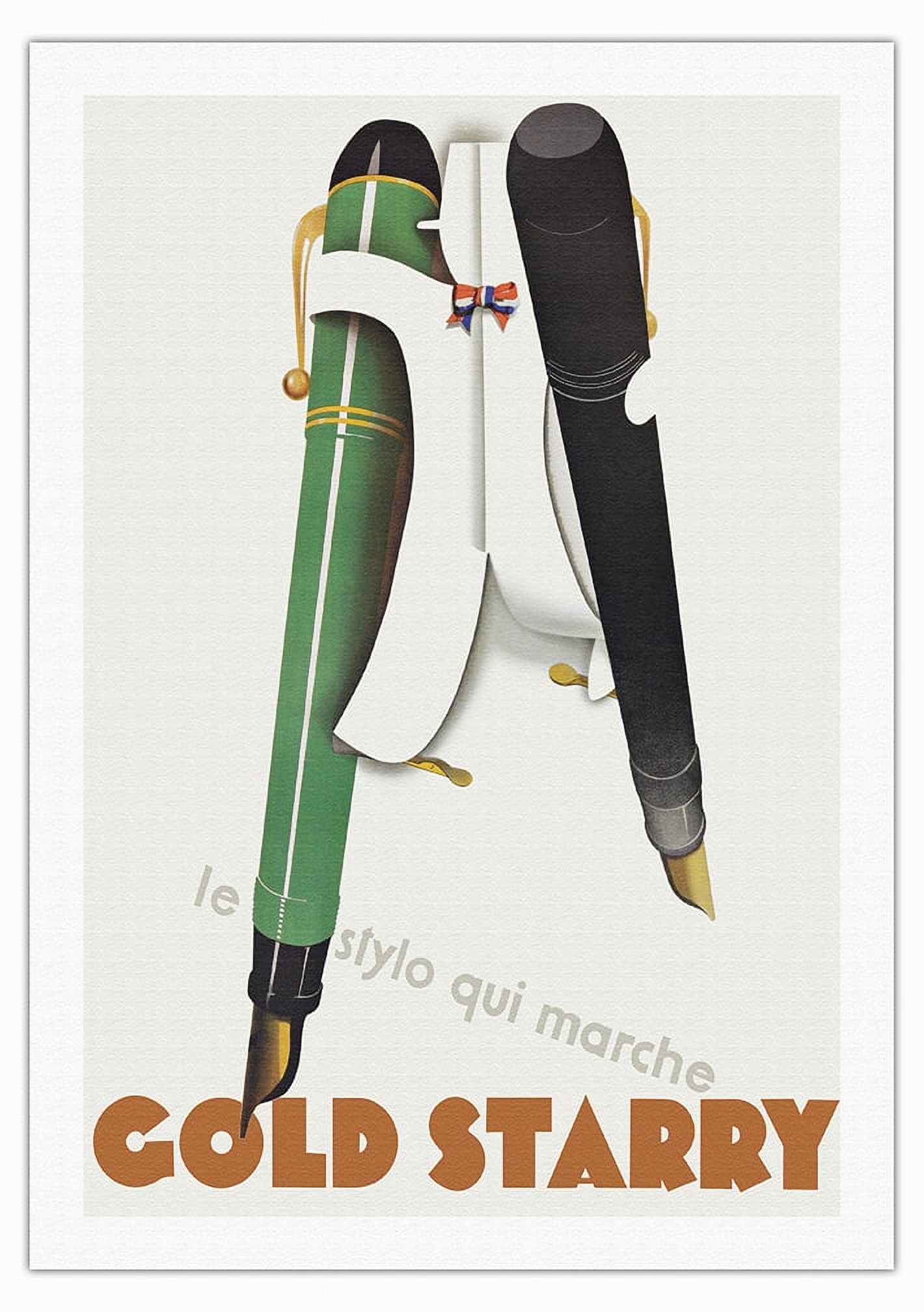 Gold Starry - The Pen that Works (le Stylo qui Marche) - Vintage ...