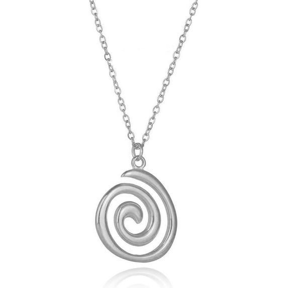 Gold Statement Necklace for Women Chunky Gold Silver Boho Beach Spiral ...