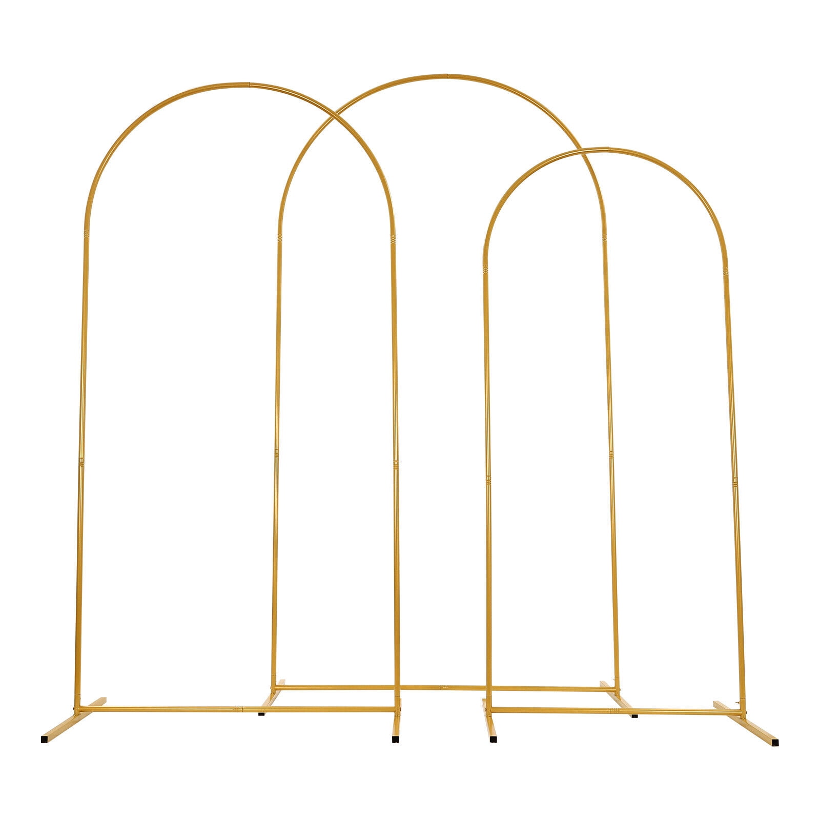 Gold Steel Wedding Arch Backdrop Stand Arch Stand for Wedding Birthday ...