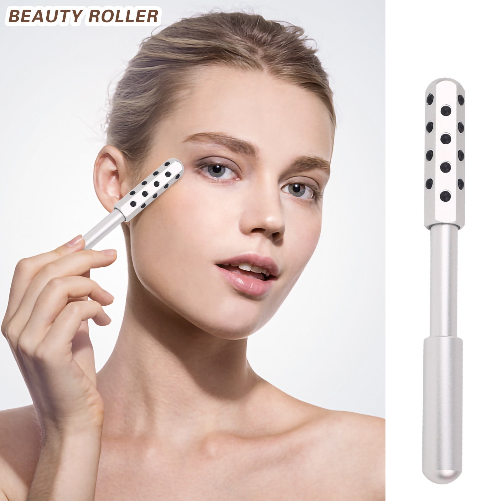 Gold Stick Face-lift Massage Device, Beauty Stick Tool, 24k Gold Plated ...