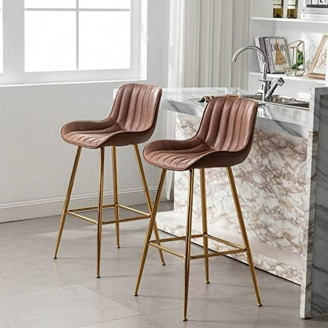 Gold Stools (Green) Stools with Seat Height 24 inches Counter Height ...
