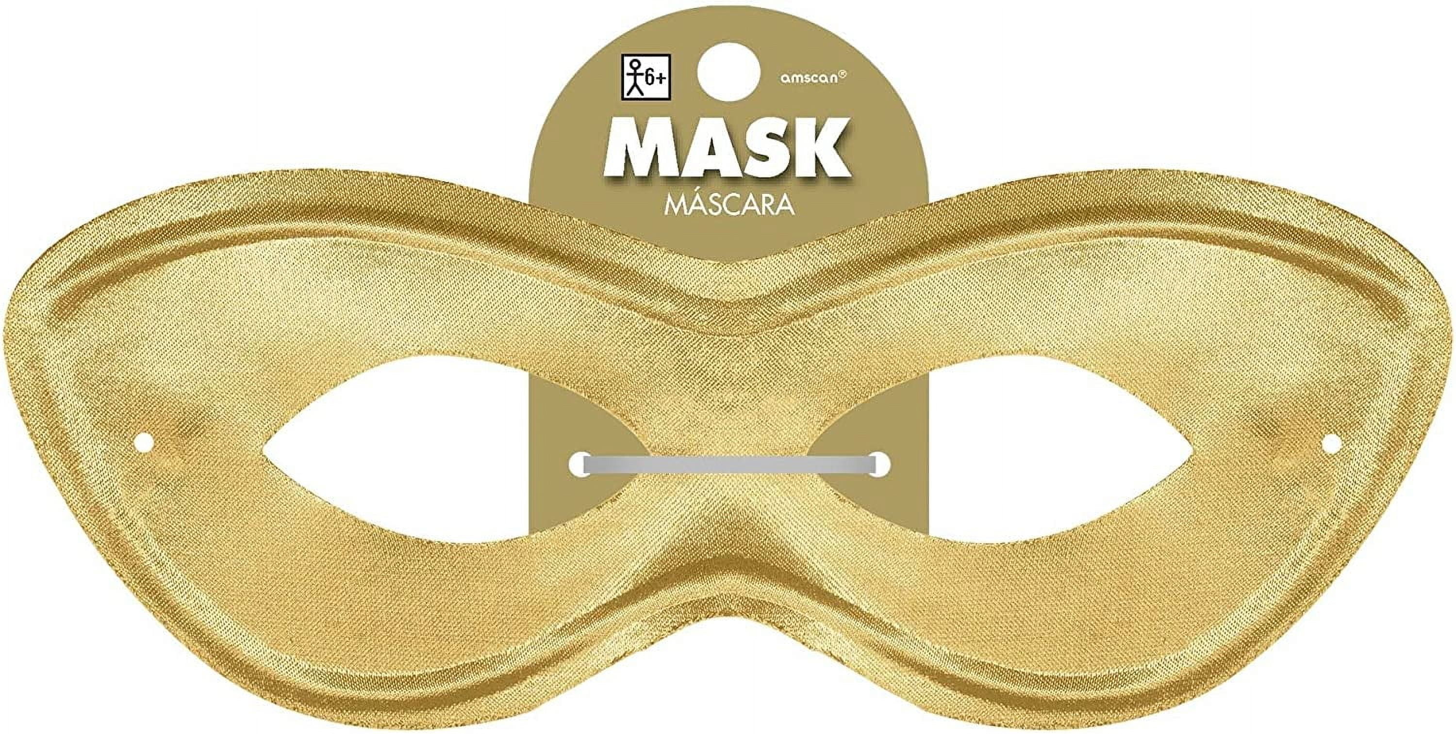 Gold Super Hero Mask - Walmart.com