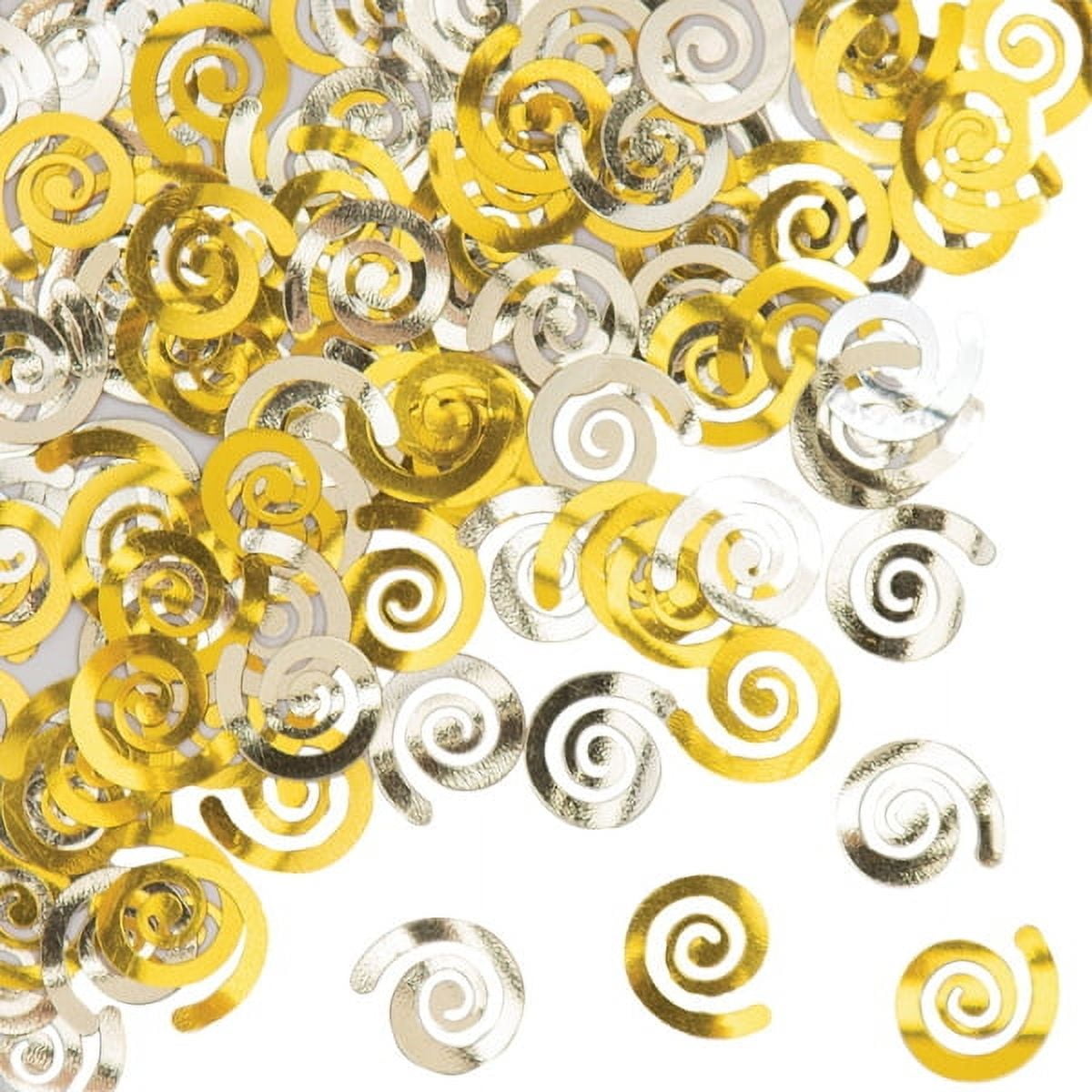 Gold Swirl Confetti - Walmart.com