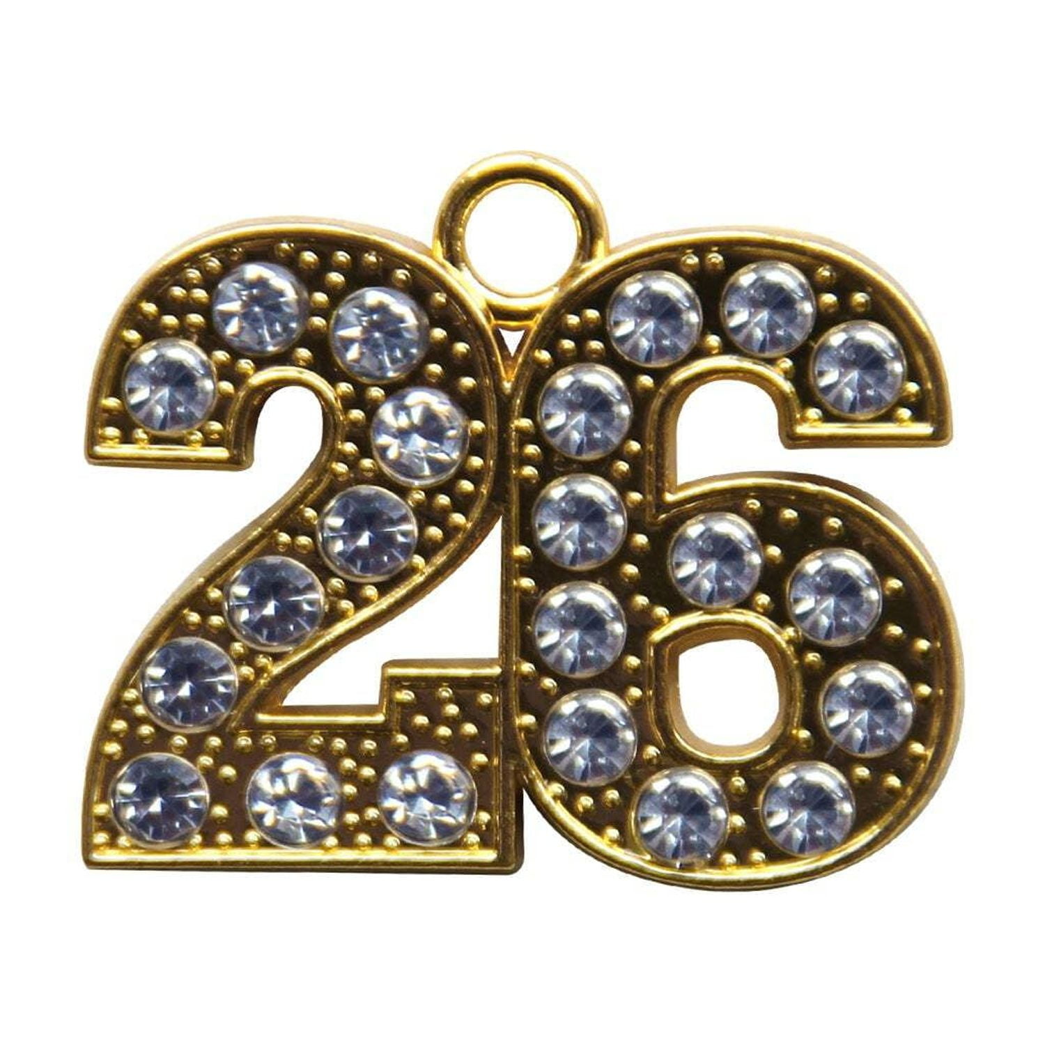 Endea Graduation Gold Tassel Date Bling Charm Year 2026 - Walmart.com