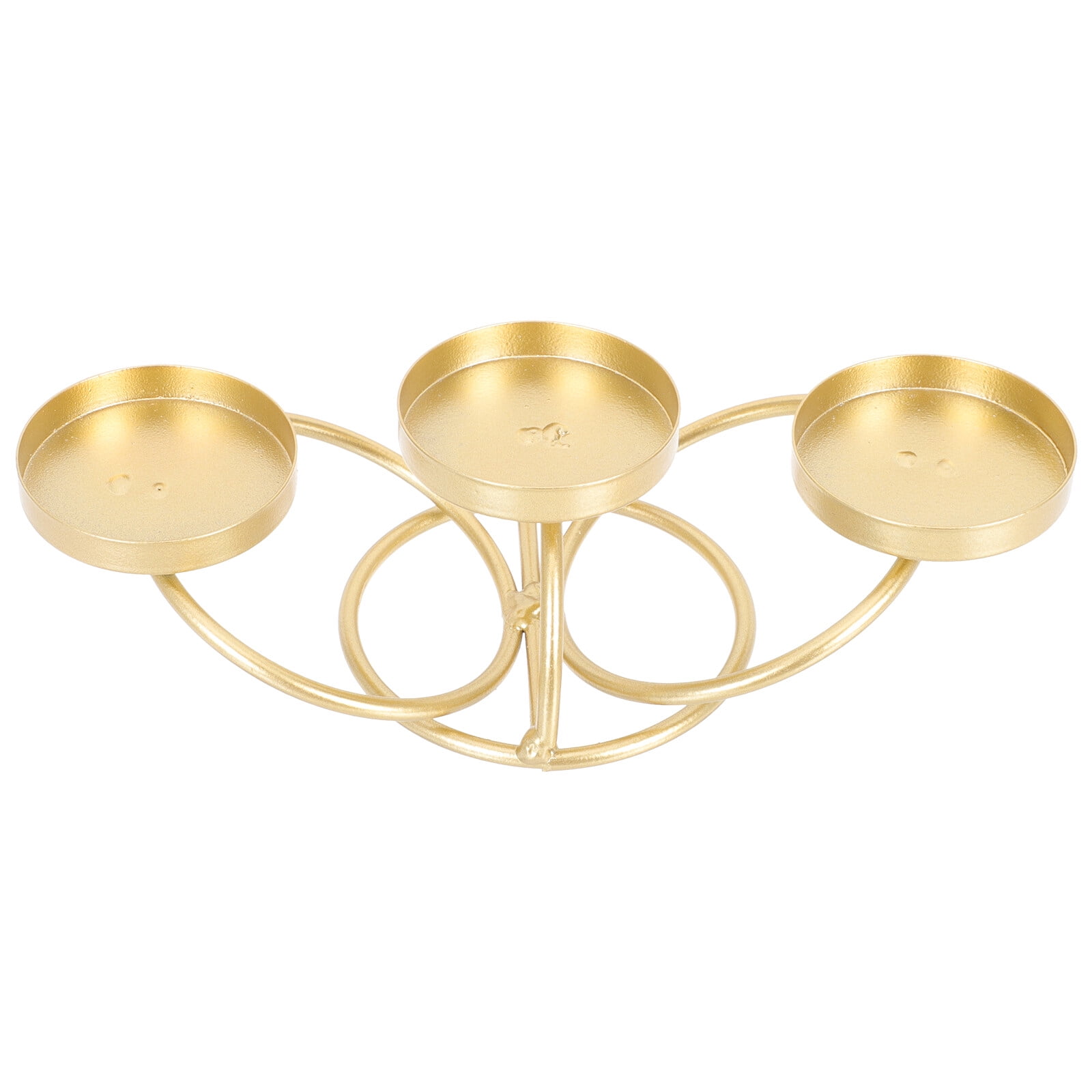 Gold Tea Light Candle Holders Taper Candlestick Unique European ...